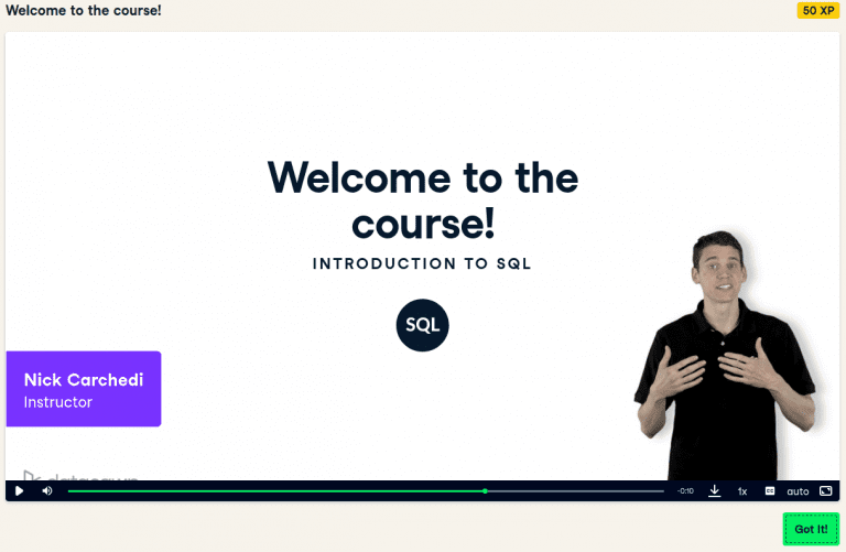 Datacamp Introduction To Sql Course Datacamp Sql Review